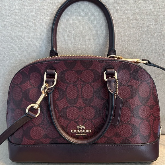 Coach | Bags | Coach Mini Sierra Satchel In Signature Canvas | Poshmark